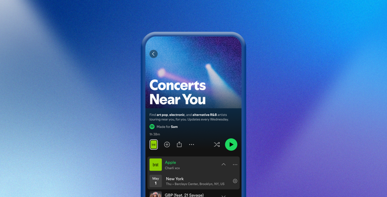 Spotify stops short of selling tickets with its latest Concerts Near ...