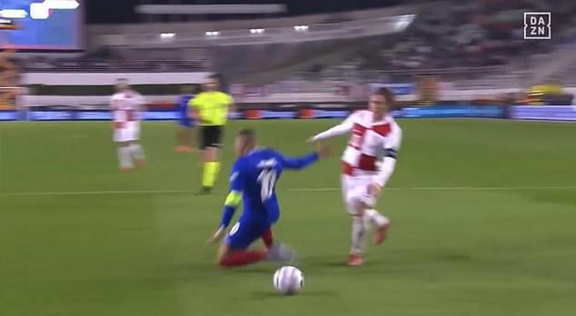 Luka Modric jokingly scolds Real Madrid team-mate Kylian Mbappe for ...