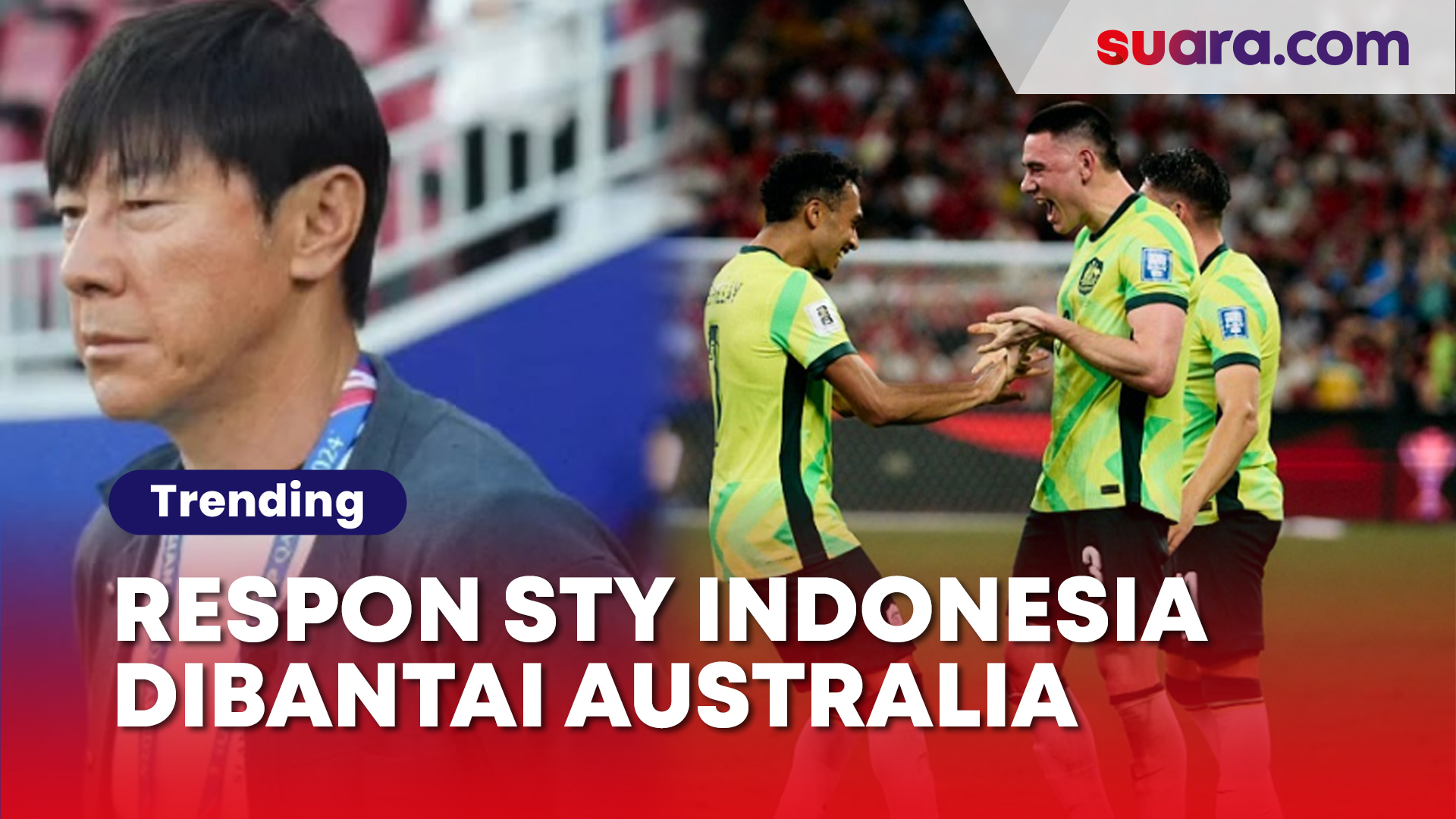 Respon Shin Tae-yong Timnas Indonesia Dibantai Australia