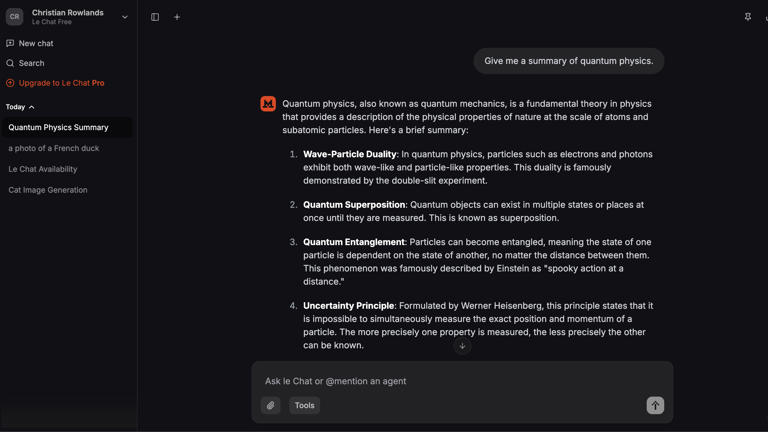 What is Le Chat: everything you need to know about Mistral AI’s chatbot