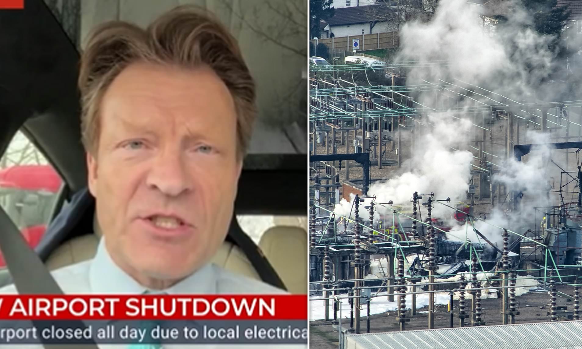 Richard Tice claims Heathrow shutdown was 'caused by Net Zero'