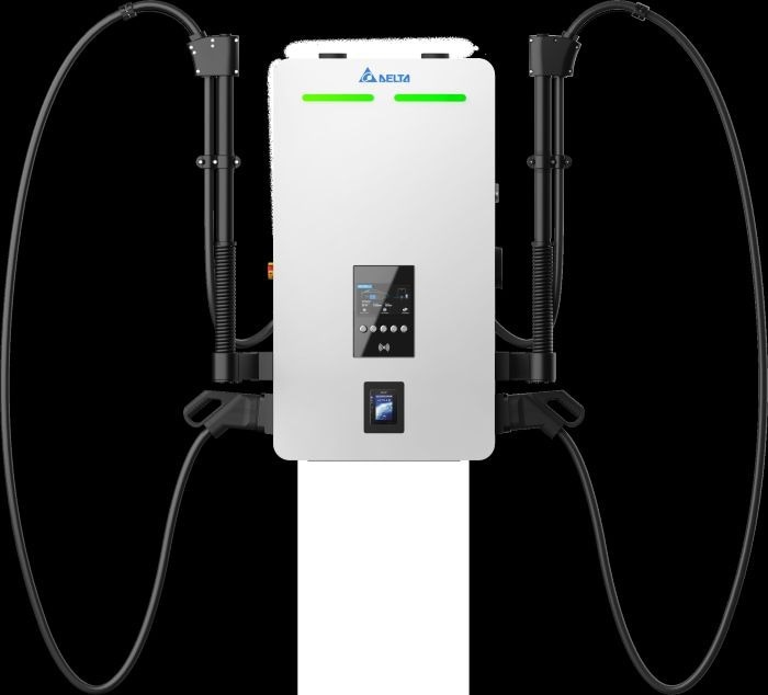 Delta Unveils Next-Generation DC Wallbox 50 kW EV Charger with Advanced Features for Public Charging