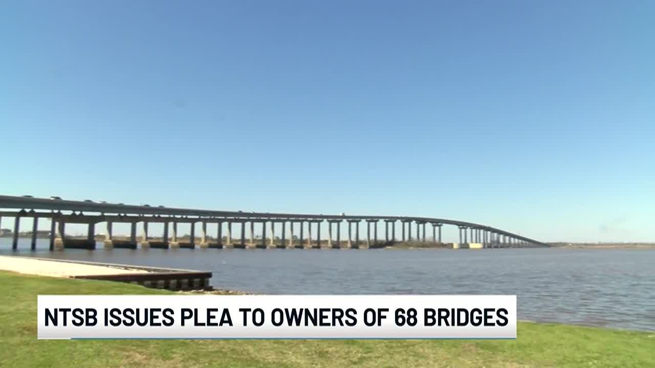 NTSB recommends list of Louisiana bridges to be assessed after ...