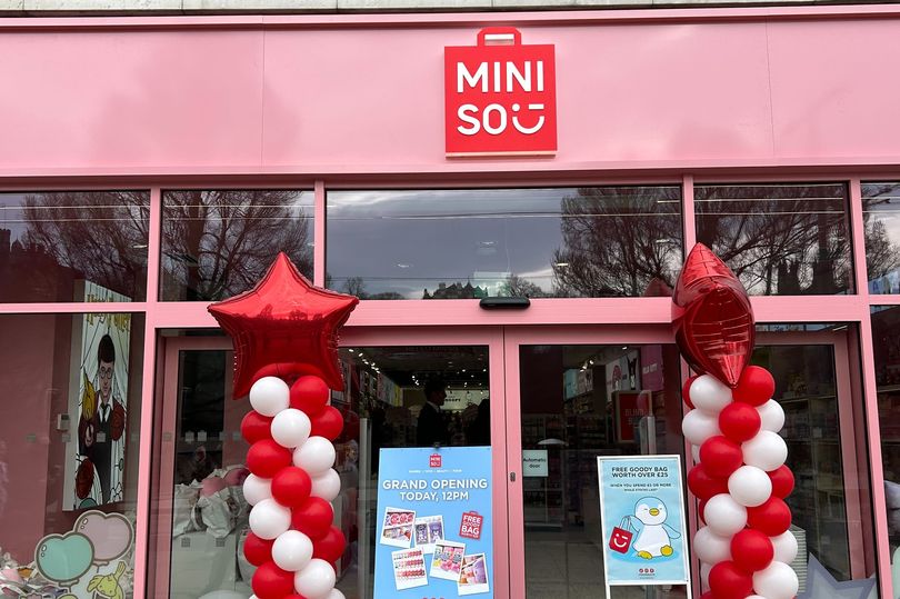First look inside Edinburgh Princes Street Miniso store ahead of grand ...
