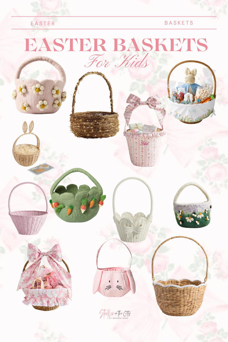 12 Easter Baskets For Kids