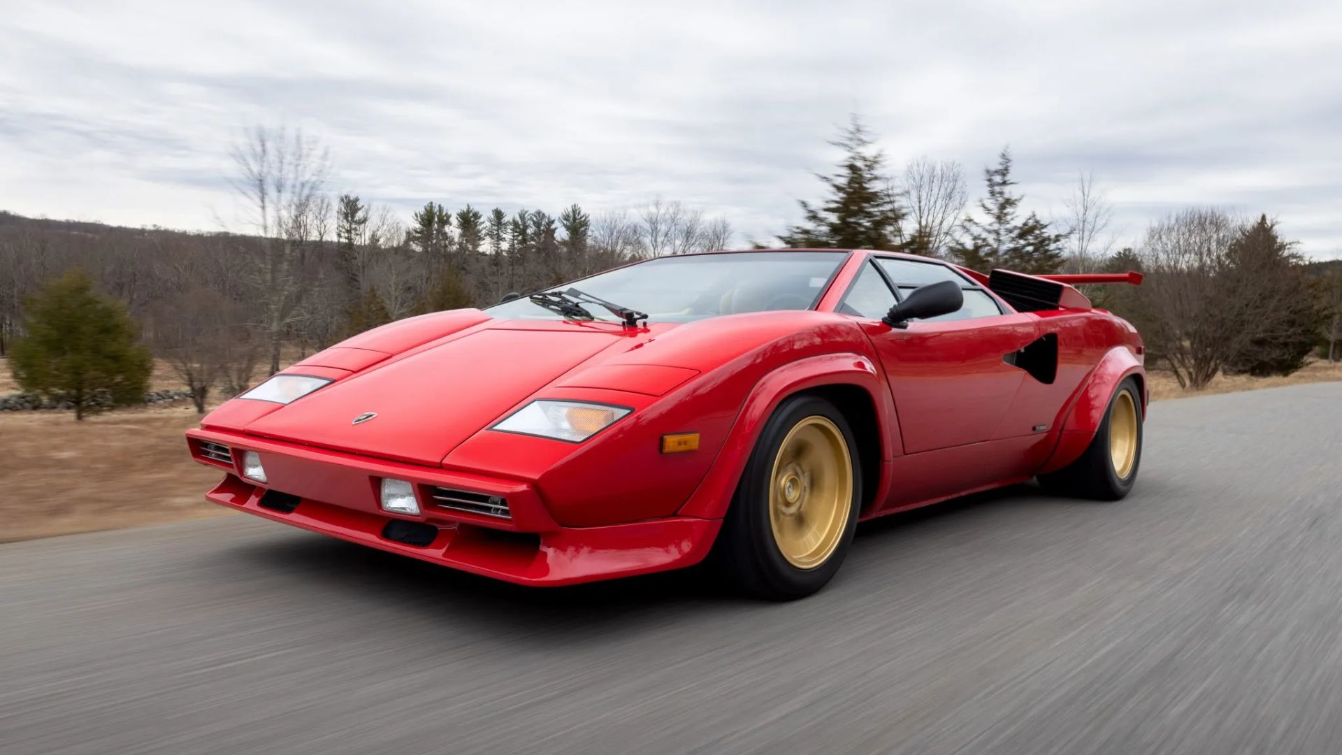 Immaculate 1988 Lamborghini Countach 5000 QV On Bring A Trailer