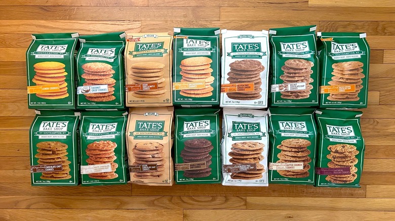 We Tried 14 Tate's Bake Shop Cookie Flavors And This Is Our Favorite One