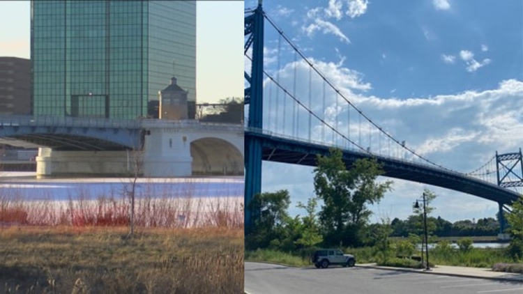 These 2 bridges are at risk of collapse if hit by a ship in Toledo, the ...