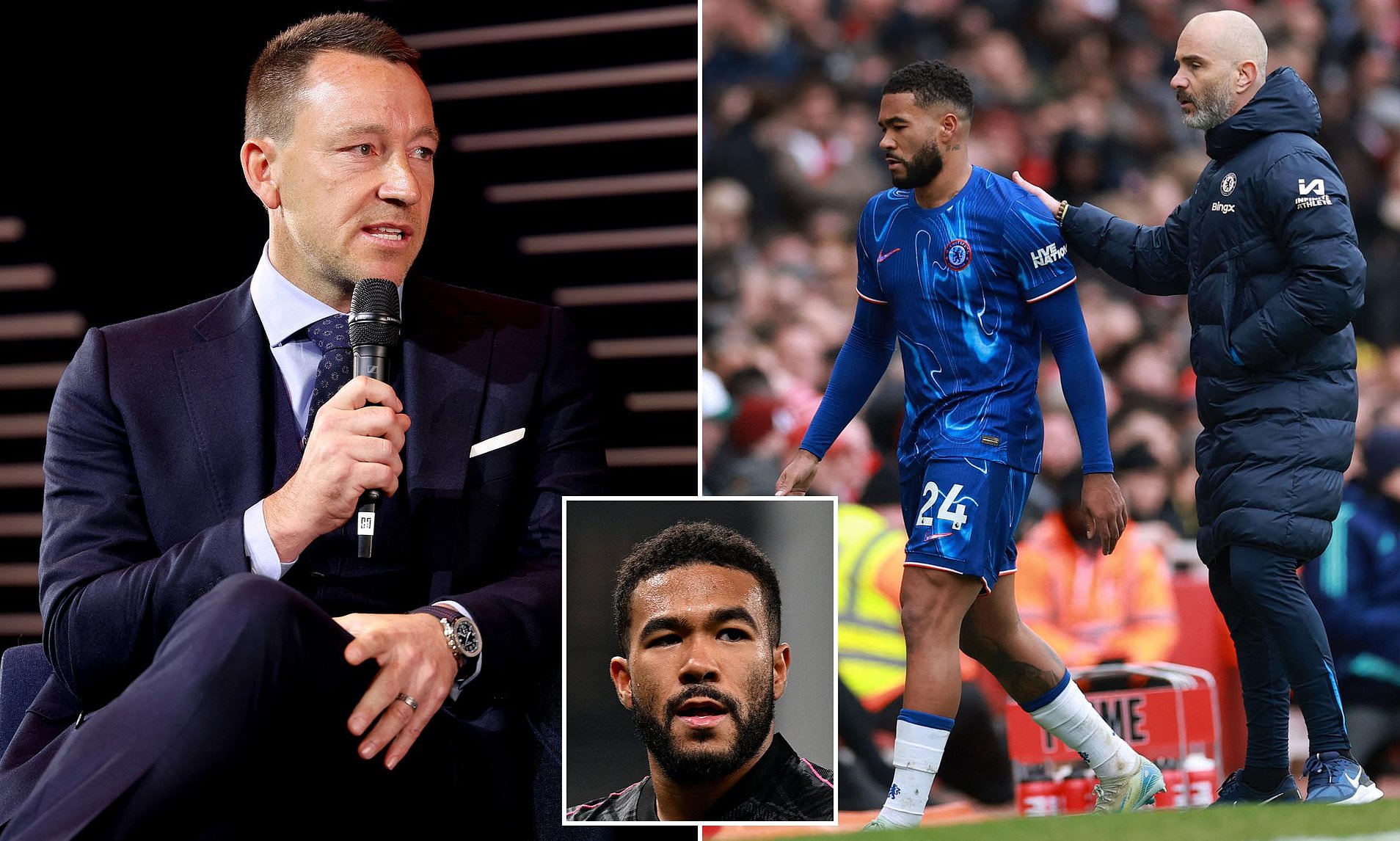 John Terry disagrees with Enzo Maresca's Reece James verdict as Chelsea ...