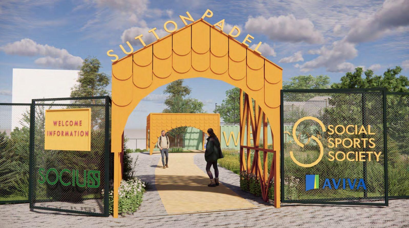 London Cancer Hub serves up plans for padel courts in Sutton