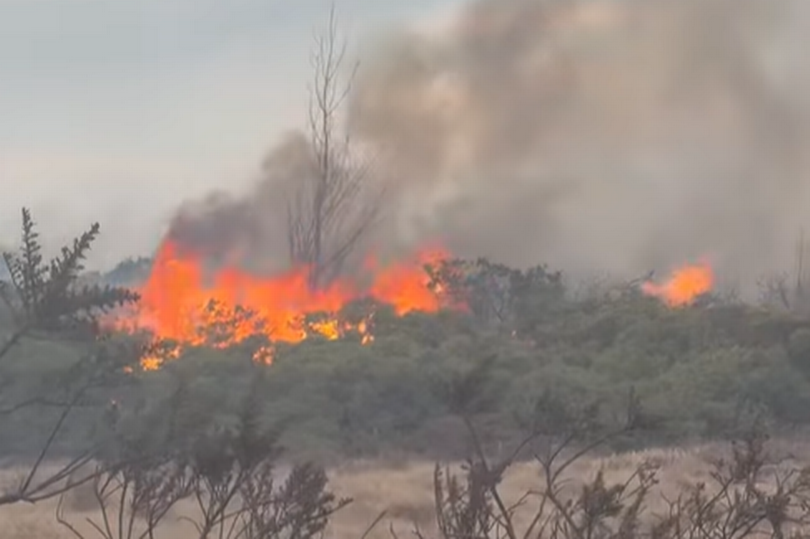 Wildfire breaks out near Glasgow as Scotland faces 'extreme risk' warning