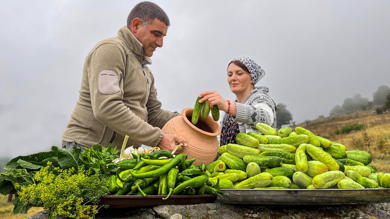Traditional Pickle Recipe in an Ancient Village Market!