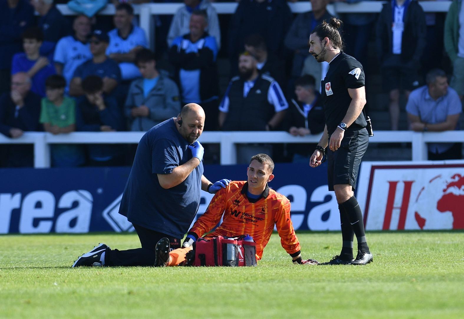 Hartlepool United goalkeeper ruled out for remainder of season and set ...