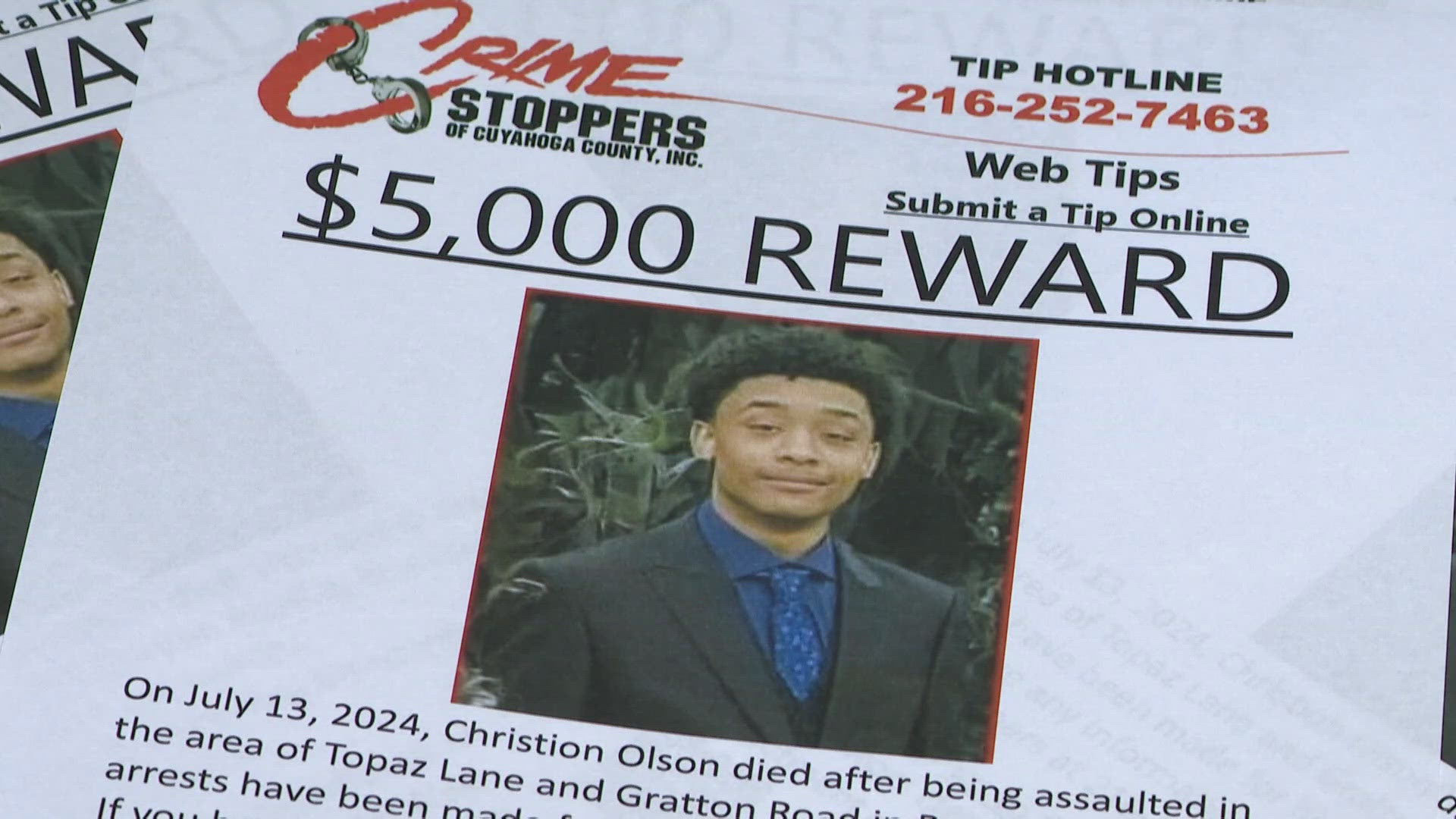 $5,000 reward offered for information in July 2024 murder of Christion ...