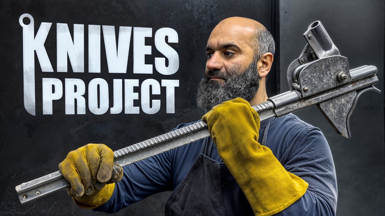 Jack to Blade: Forging a Unique Knife from a Ratchet Jack