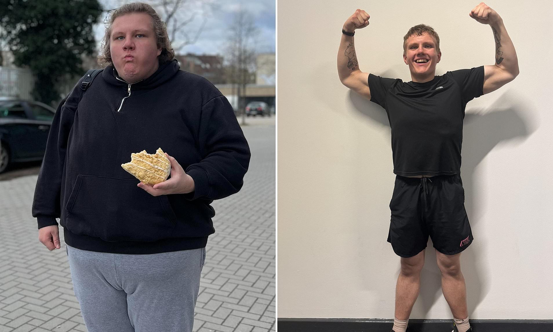 Man, 24, achieves 15 stone weight loss by changing one simple habit