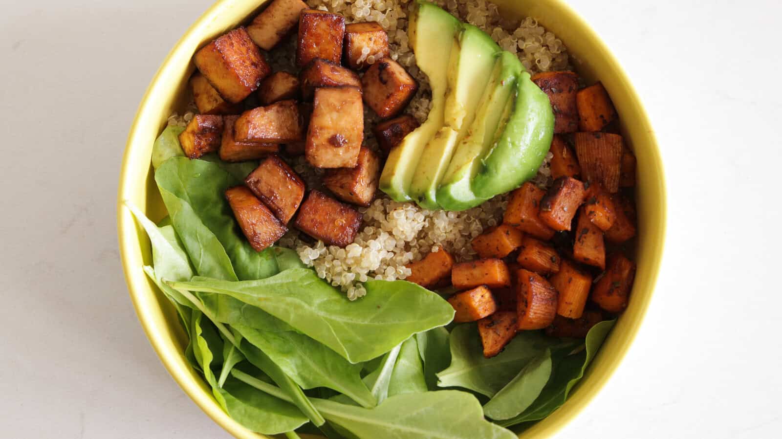 Healthy and Fresh Protein Bowl