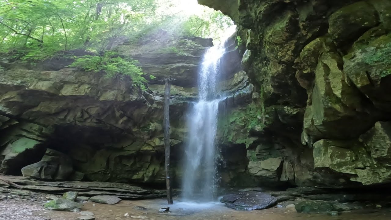 7-Mile-Deep Waterfall Cave