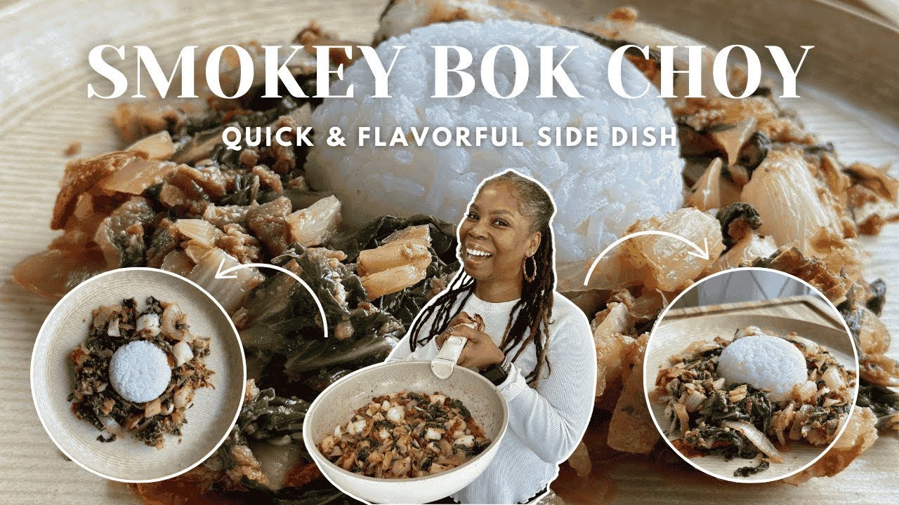Smoky Bok Choy Recipe | Quick & Flavorful Plant-Based Side Dish
