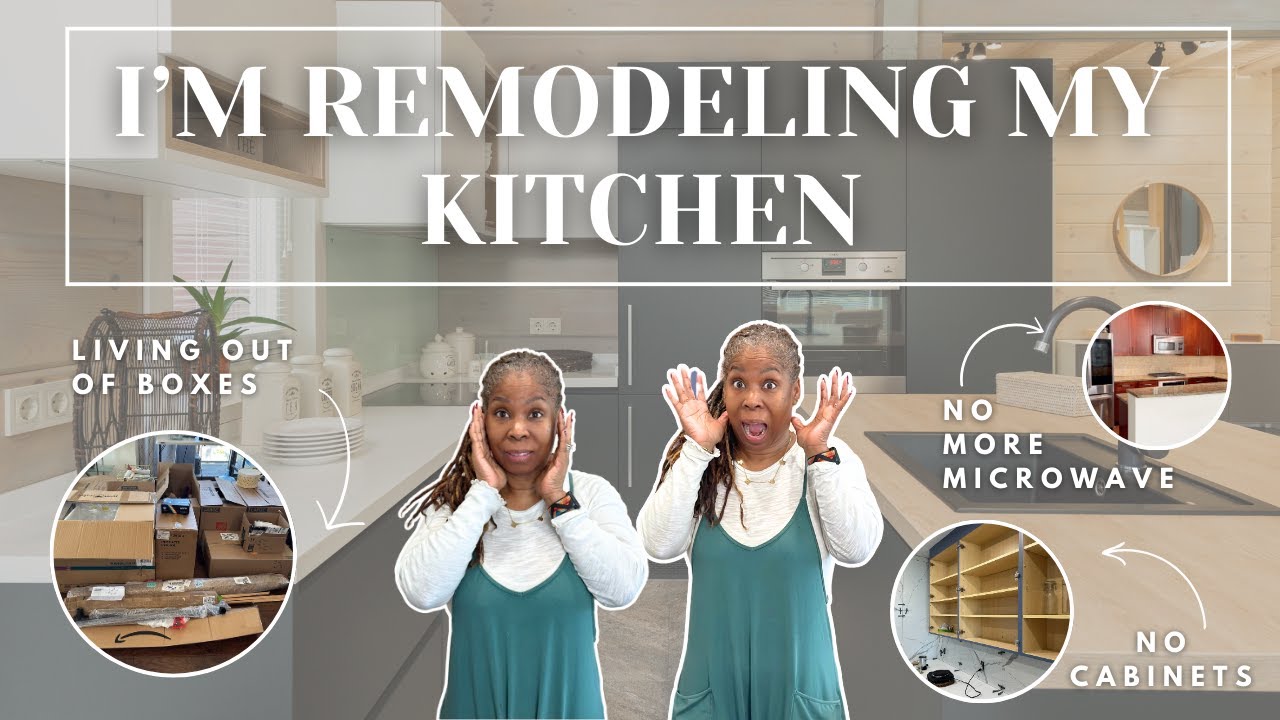 Kitchen Remodel Chaos | Living Out of Boxes & Cooking in a Mess