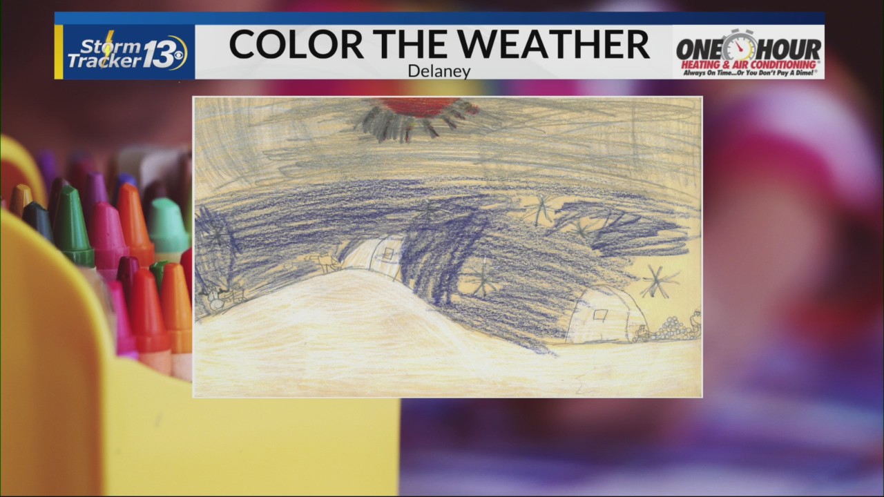 Color the Weather: Delaney