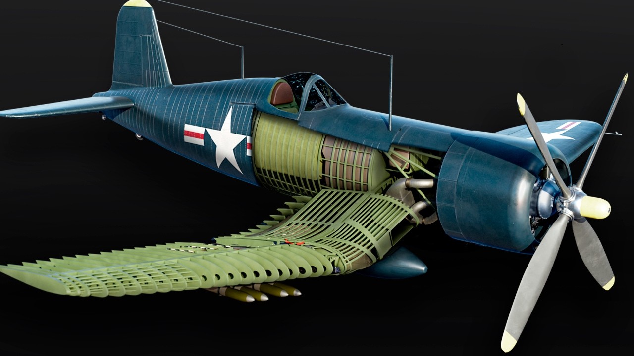 Inside the F4U-4 Corsair