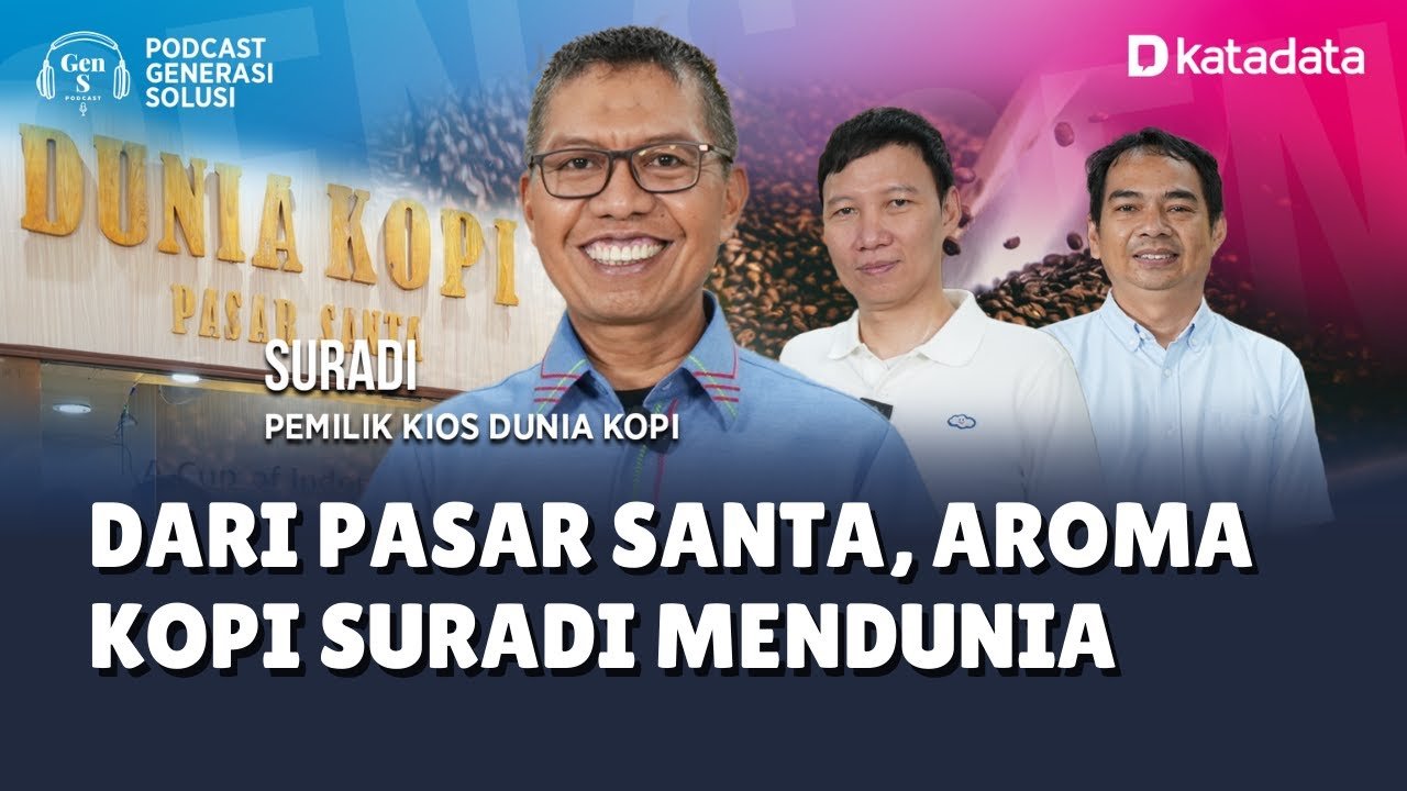 Pak Suradi Penjual Kopi yang Go Internasional