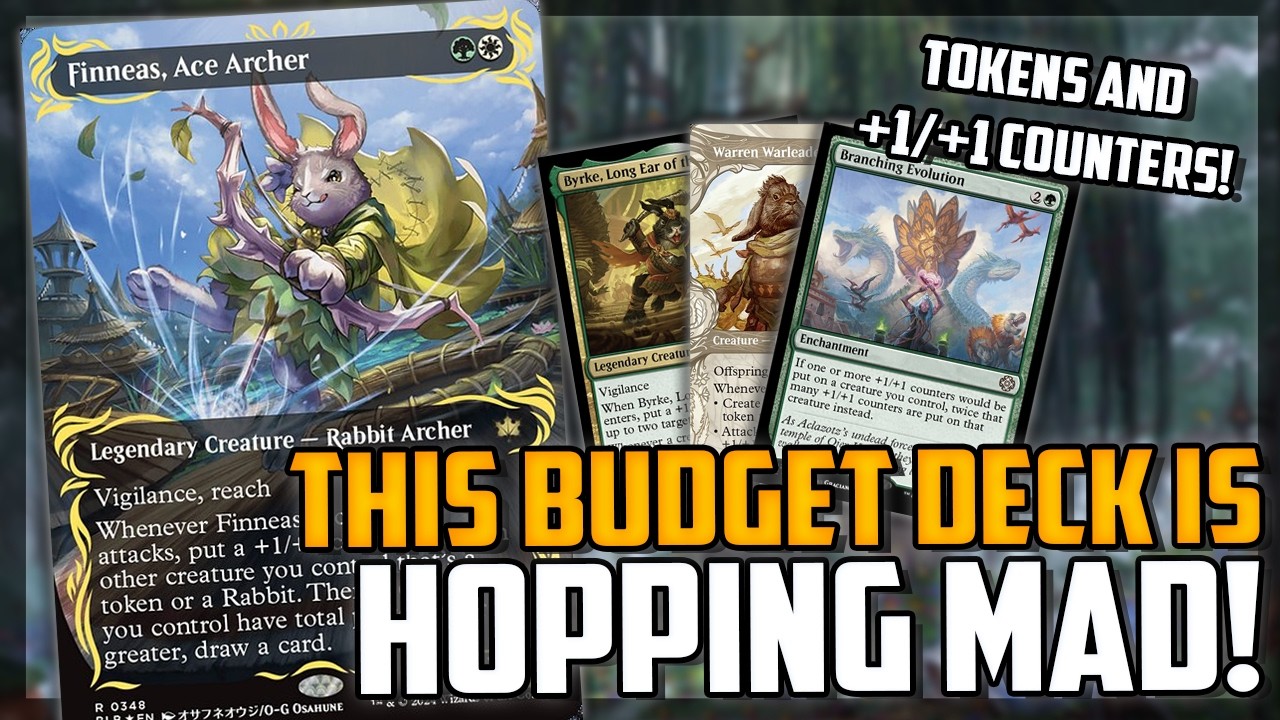Bloomburrow Rabbit Token Budget Deck! Make WABBITS Wide! - Magic The ...