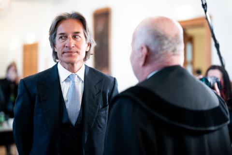 Grasser vor Gericht: "Habe ein reines Gewissen"