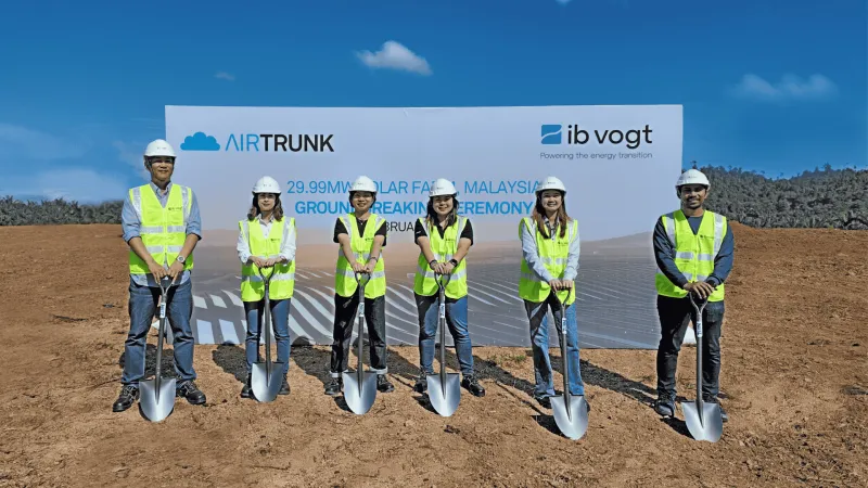 ib vogt commences construction of Malaysia’s 29.99 MW solar project
