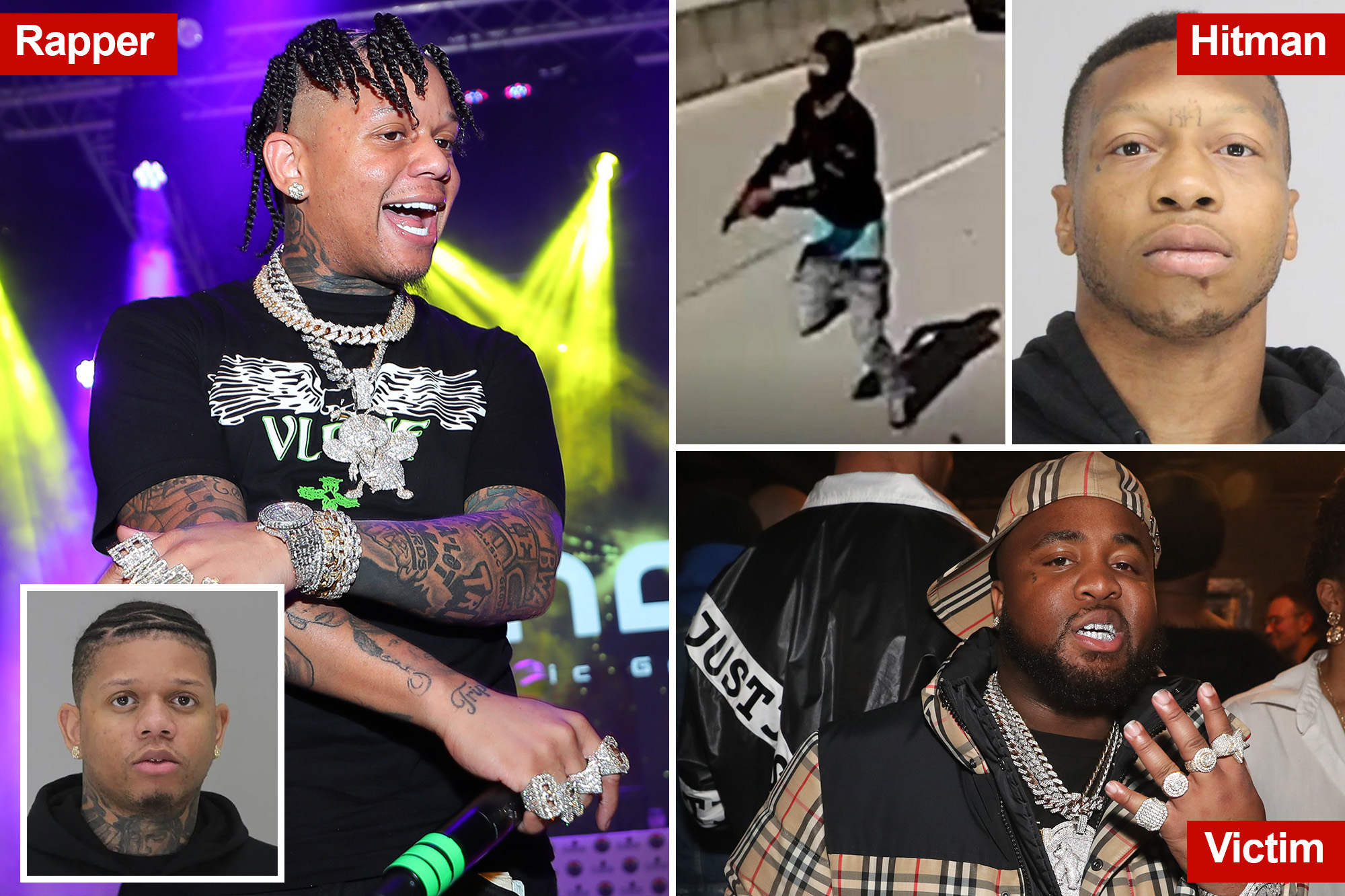 Rapper Yella Beezy charged with capital murder for allegedly hiring ...