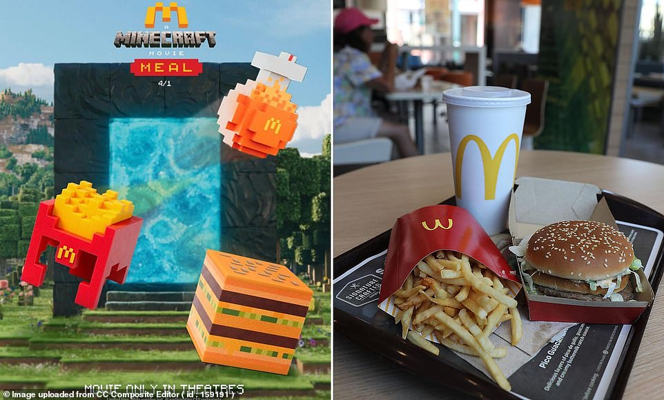 McDonald's launching limited-time Minecraft Movie Meal