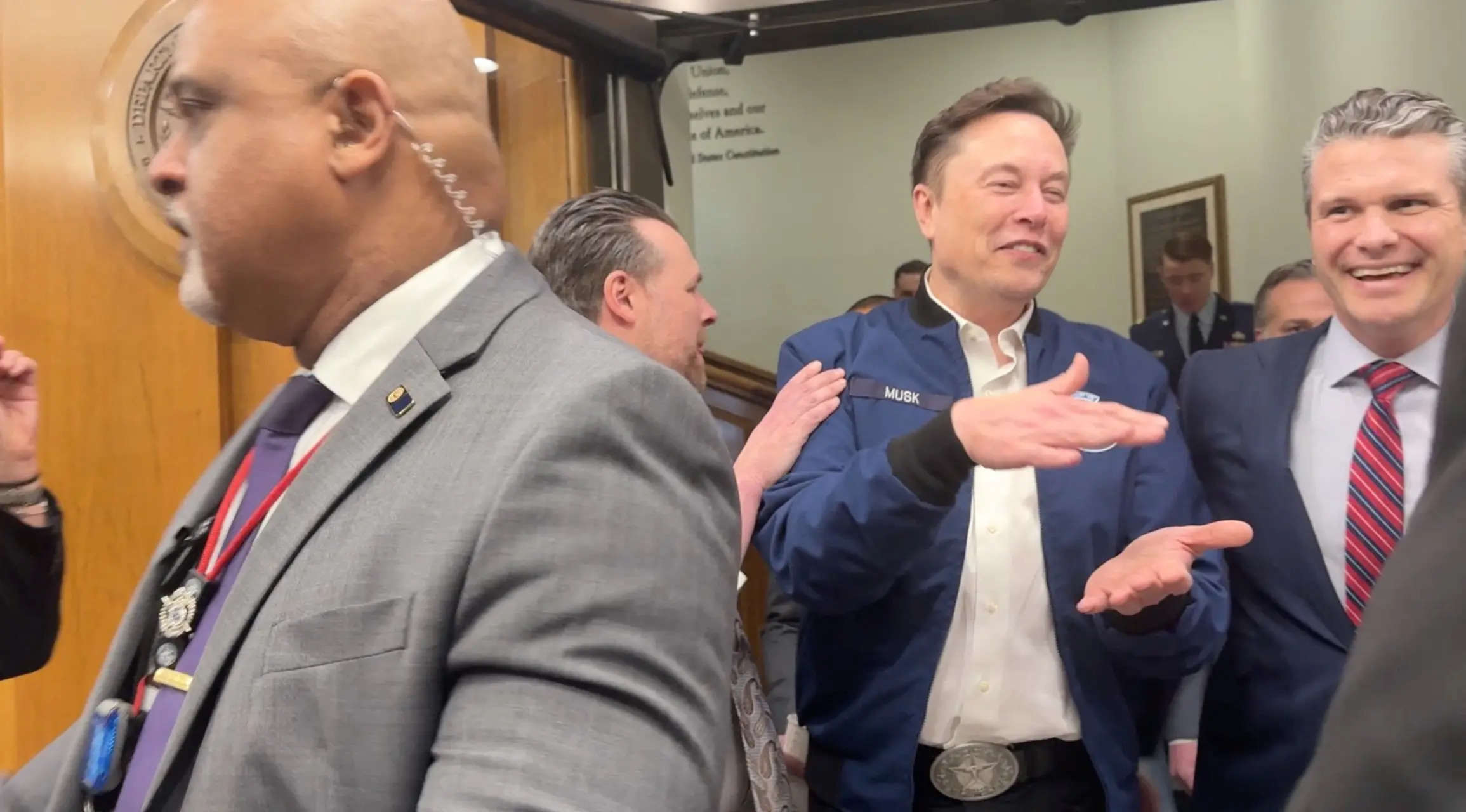 Amid Pentagon layoffs and China war story, Elon Musk's meeting with ...