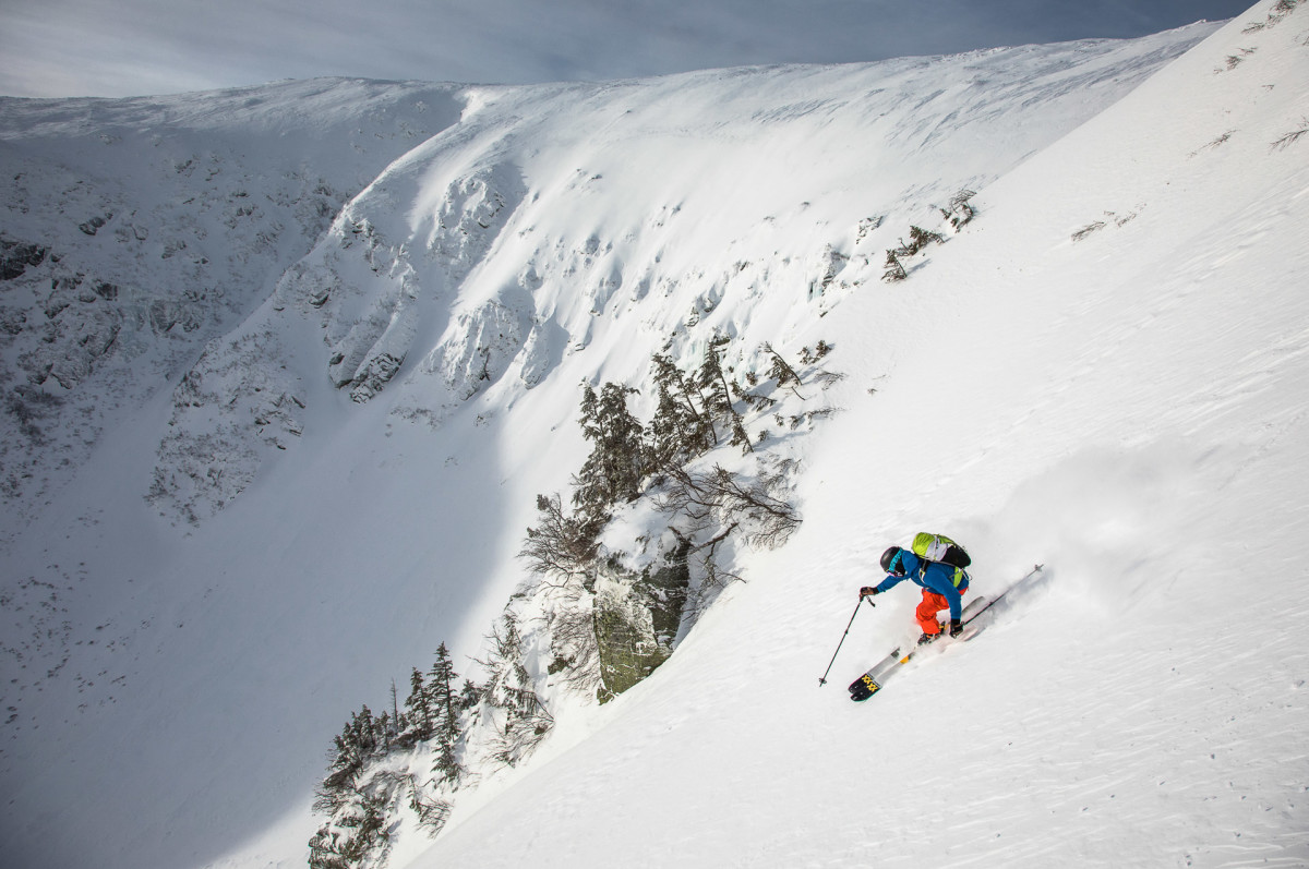Tuckerman Ravine Skier Bites Off More Than He Can Chew