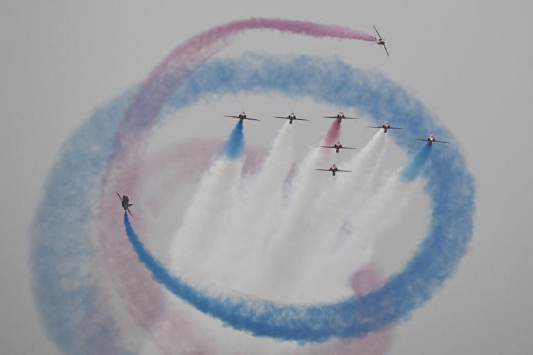 Red Arrows 2025 display schedule: Where to catch iconic RAF jets this year