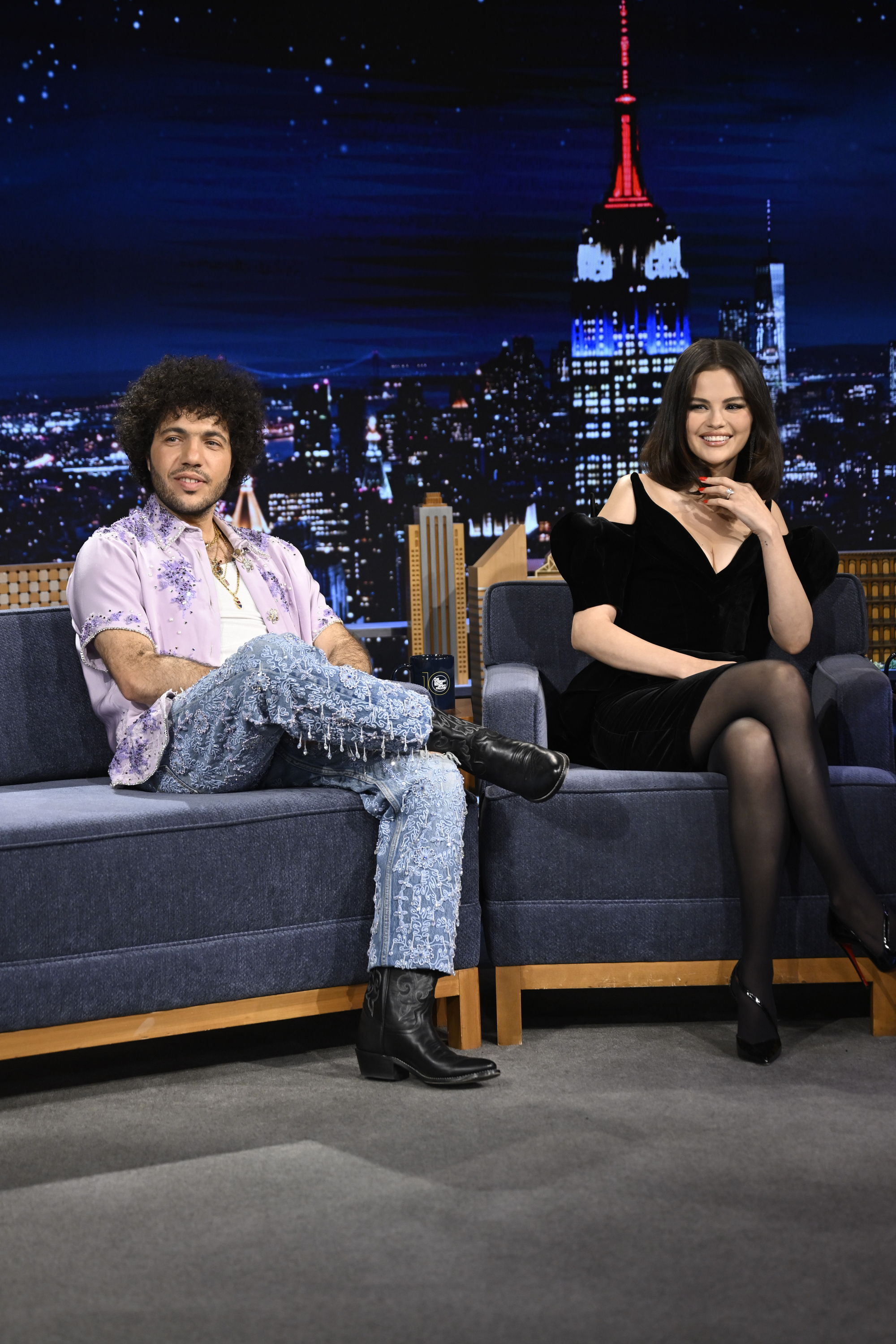 Benny Blanco jokes he ‘looked like a slob’ next to fiancée Selena Gomez ...