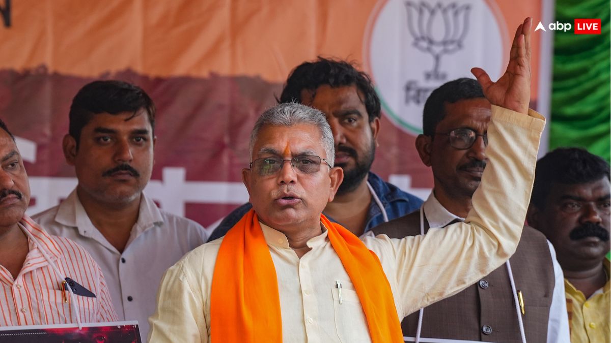 BJP's Dilip Ghosh Defends Carrying Weapons At Ram Navami Procession, Sparks Controversy: 'What's ...