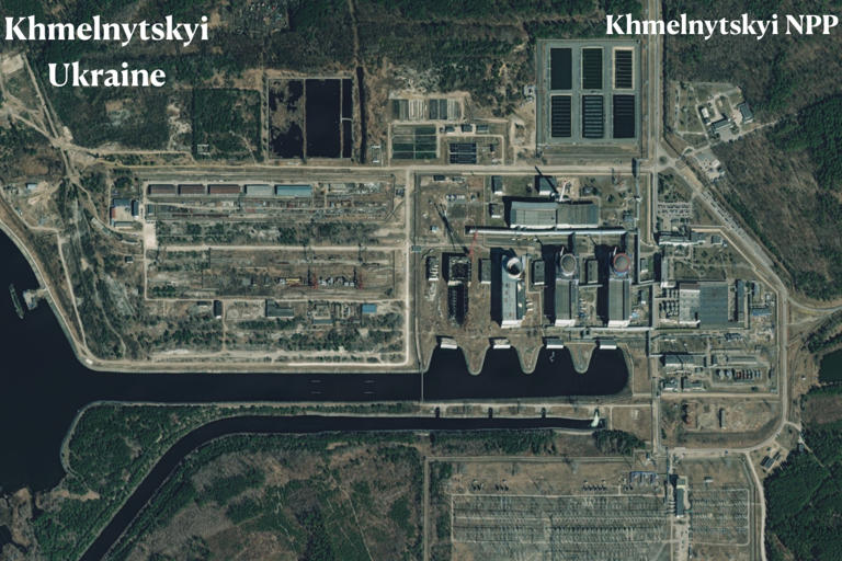 Map Shows Ukraine's Nuclear Plants Eyed by Trump