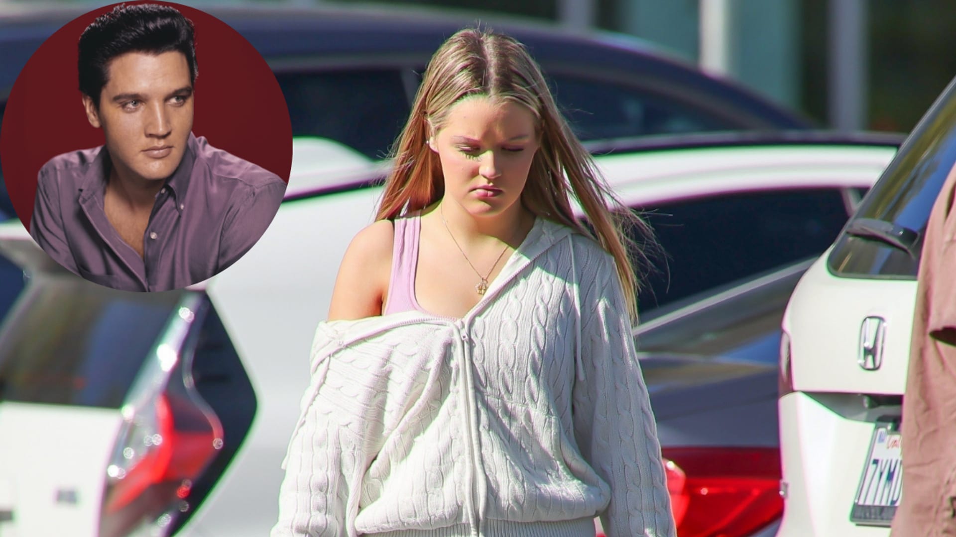 Elvis Presley's lookalike granddaughter turns heads in rare public ...