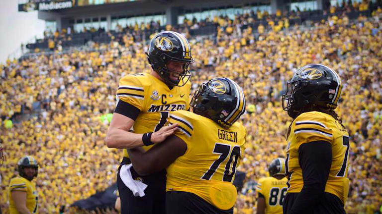 Mizzou Lineman Cayden Green Improving in Multiple Areas After Sophomore ...