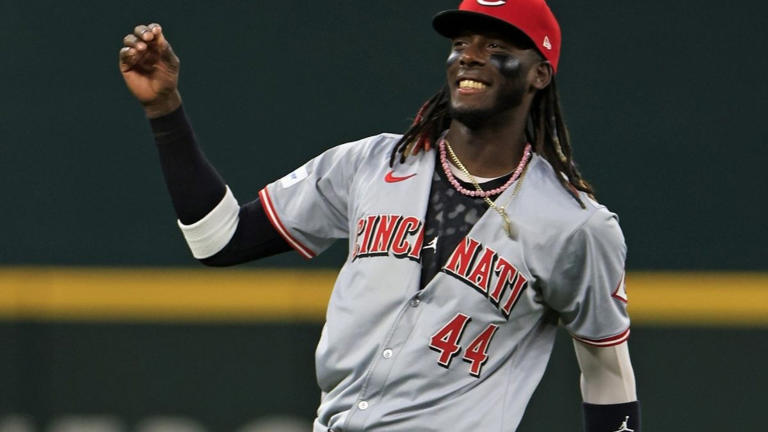 MLB: Elly De La Cruz se une a la moda del bate "Torpedo" y registra noche histórica