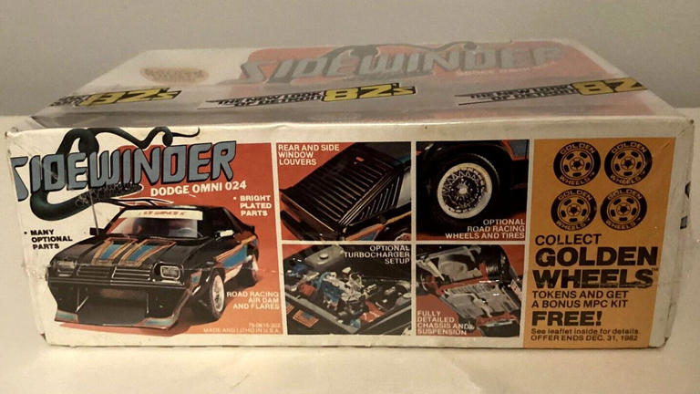 Enjoy Full 1:25 Scale Malaise with This 1982 Dodge 024 Sidewinder Kit