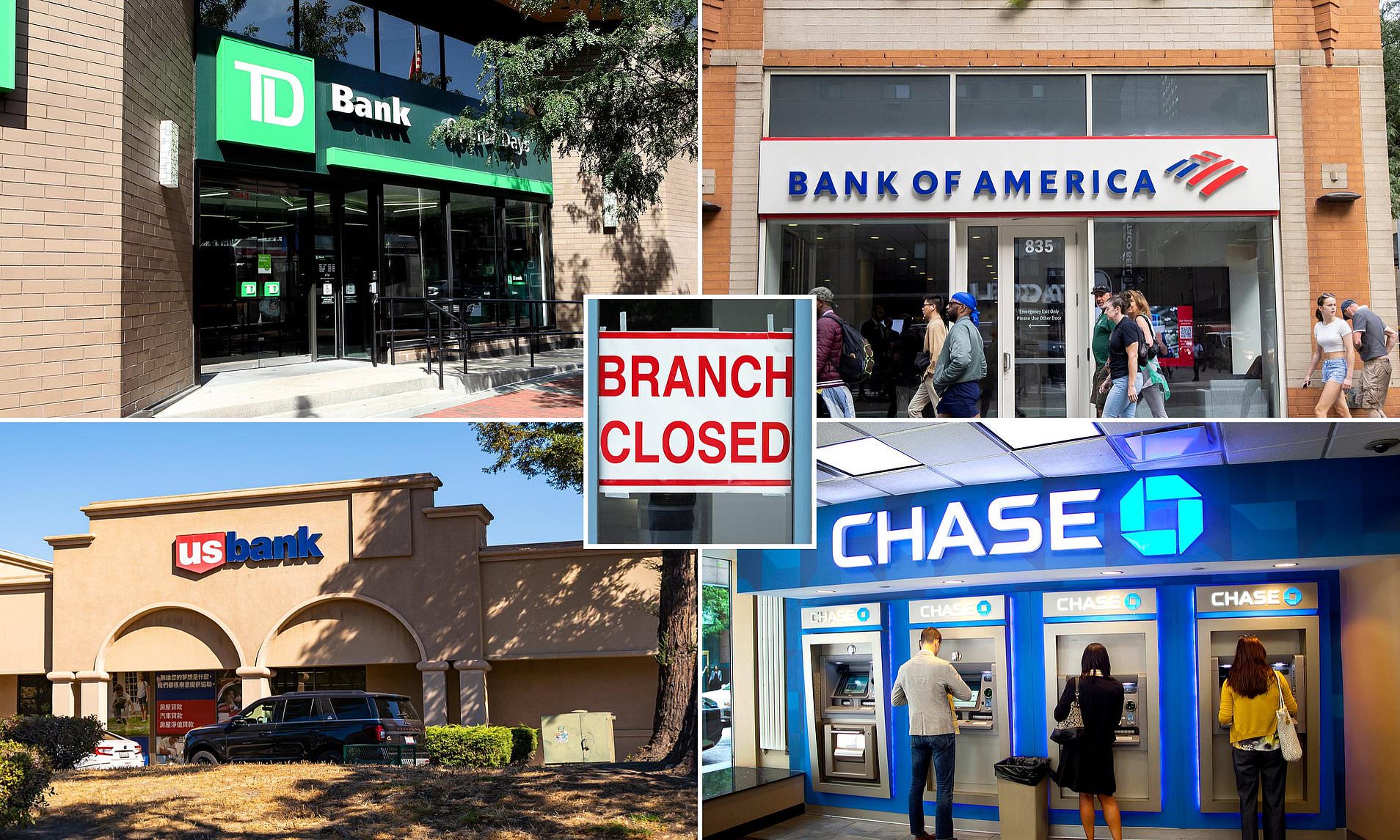 Major banks shutter 145 locations in just five weeks as branch closures ...