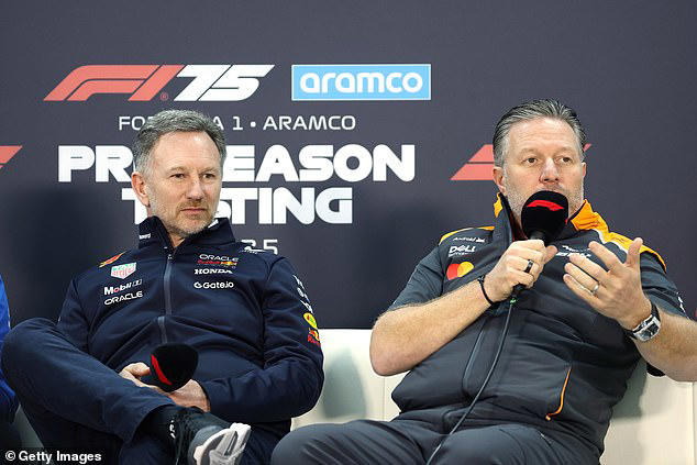 Zak Brown claims Christian Horner should feel 'vulnerable' as Red Bull ... Zak Brown claims Christian Horner should feel 'vulnerable' as Red Bull ...