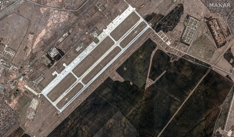New satellite images show the damage after Ukraine struck a bomber base ...