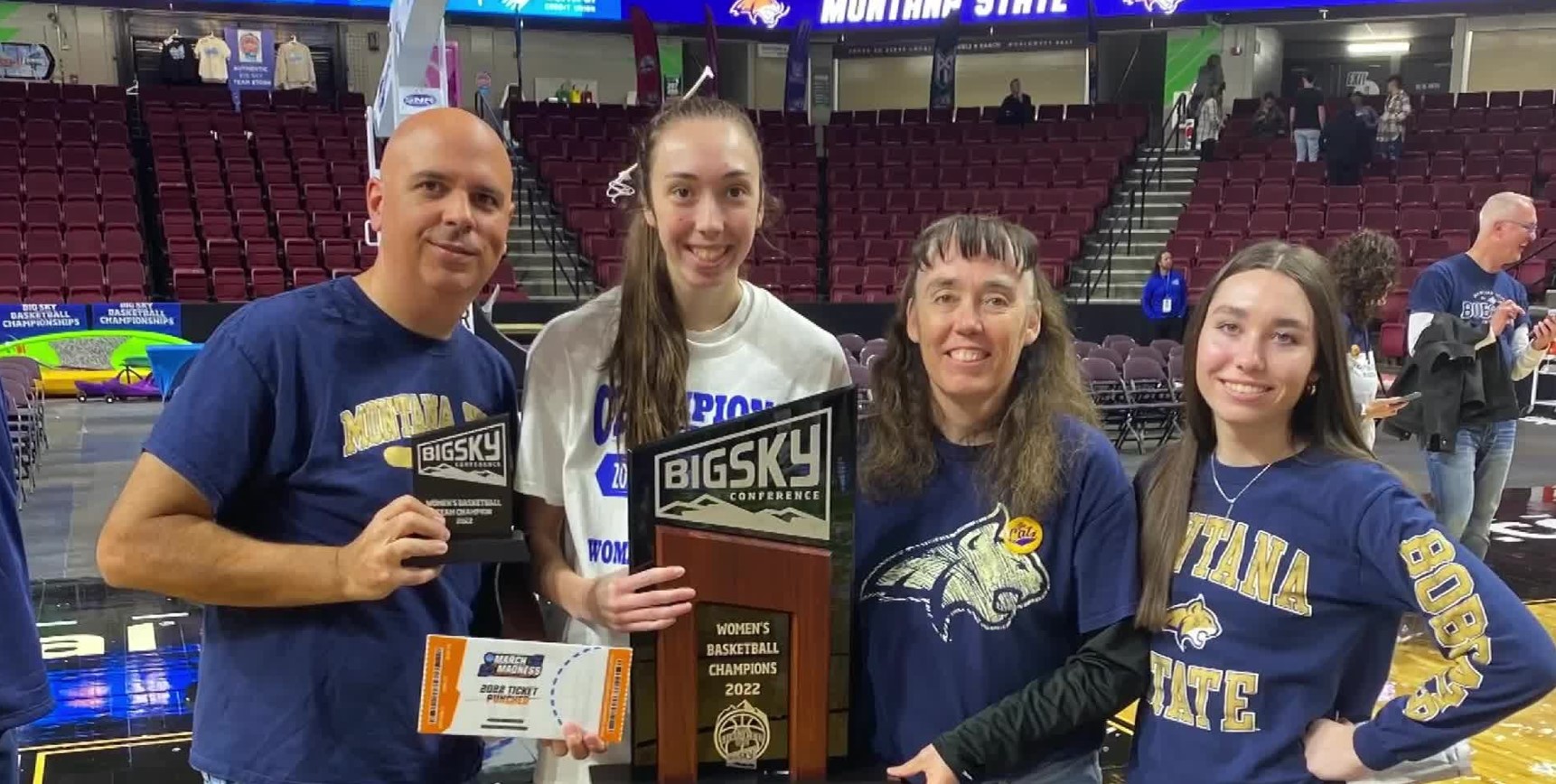 Bobcats in the Big Dance is a family affair for Katelynn Martin