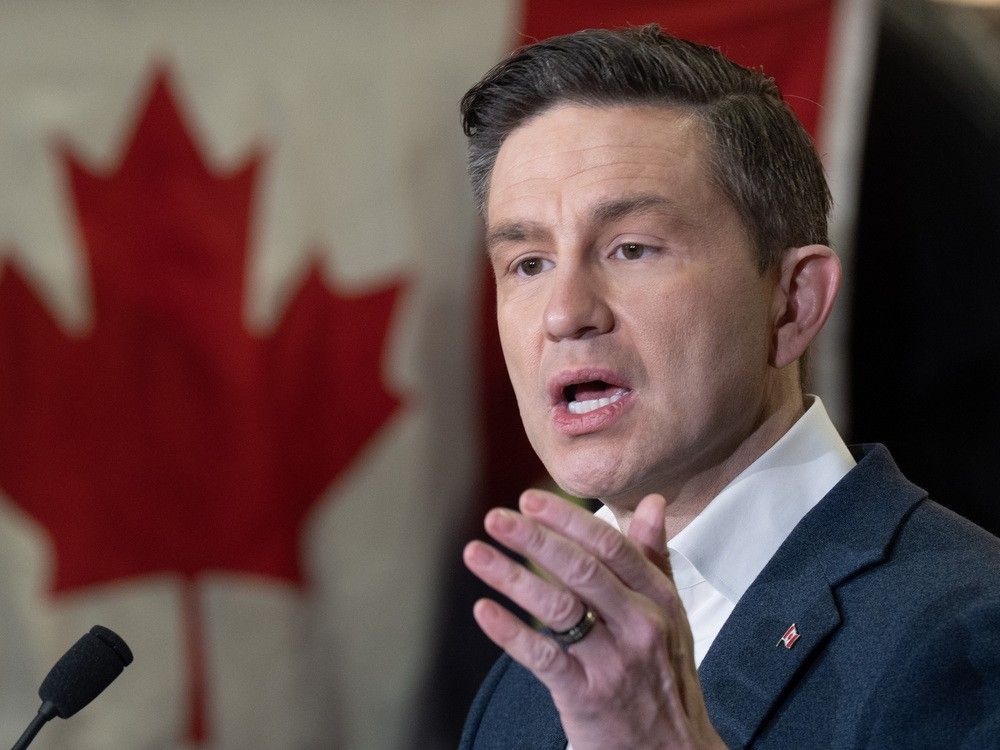 Poilievre tries to outflank Carney with boosted plan to axe GST on new ...