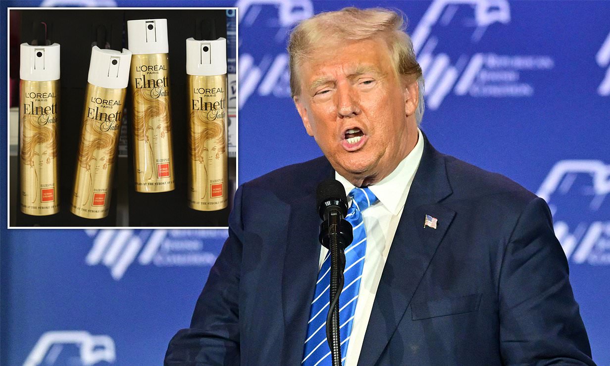 Trump's intervention on female GOP chair's hair