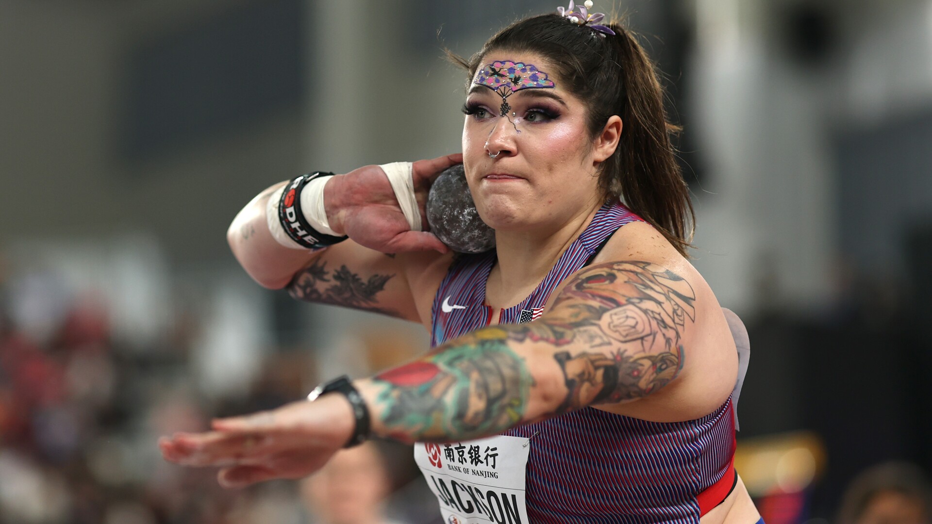 Chase Jackson, Taliyah Brooks win bronze medals at World Indoor Track ...