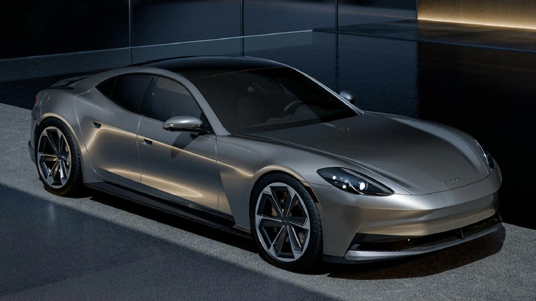 Henrik Fisker’s Old Company Reveals Amaris Coupe With Swan Doors And A ...